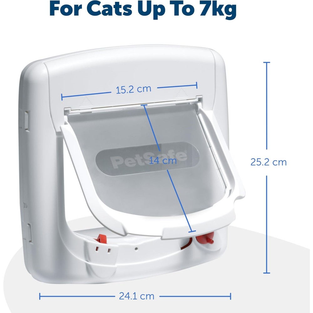 Staywell Magnetic Cat Flap 400 4 Way Locking by PetSafe