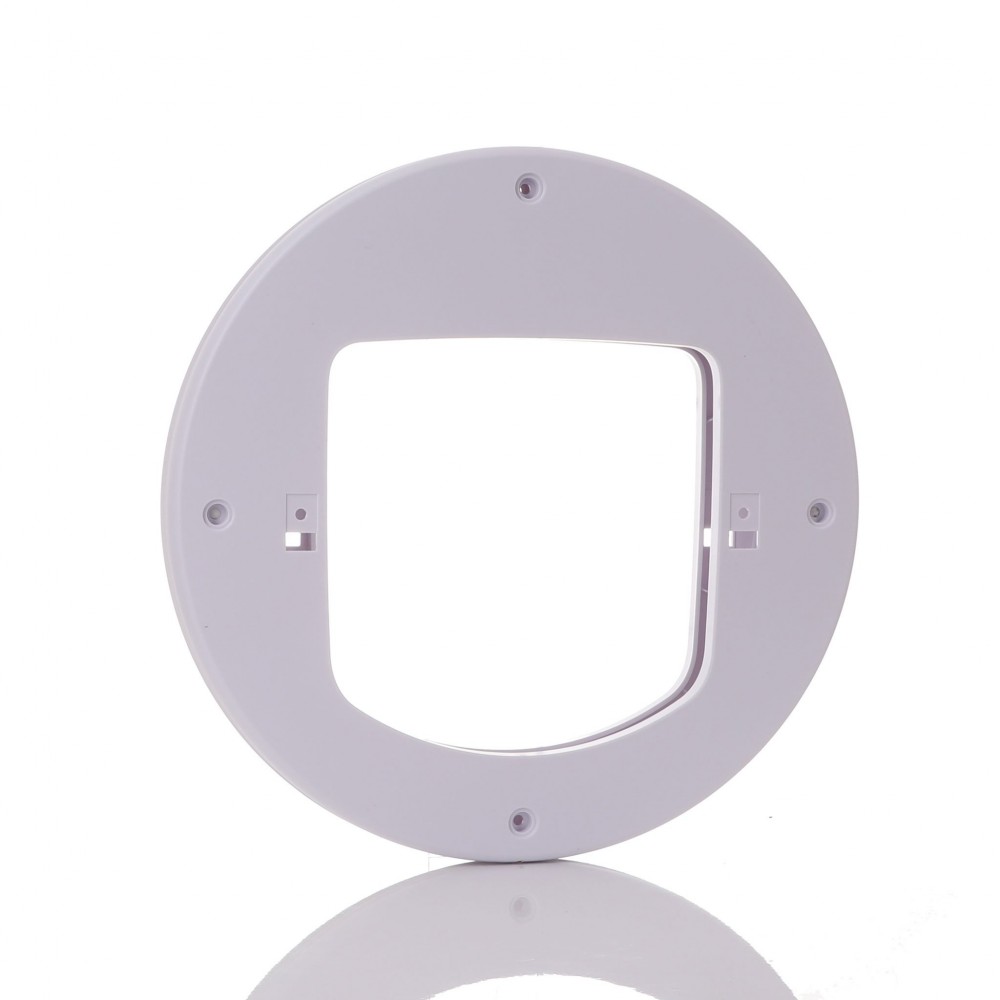 Installation Adaptor Cat Flap Microchip Double Glazed Door.