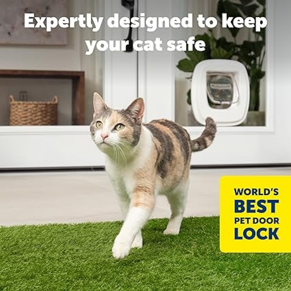 Large Cat Flap Installation Adaptor for Glass