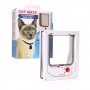 PetSafe Magnetic Cat Flap – Secure, Wind-Resistant & 4-Way Locking Access