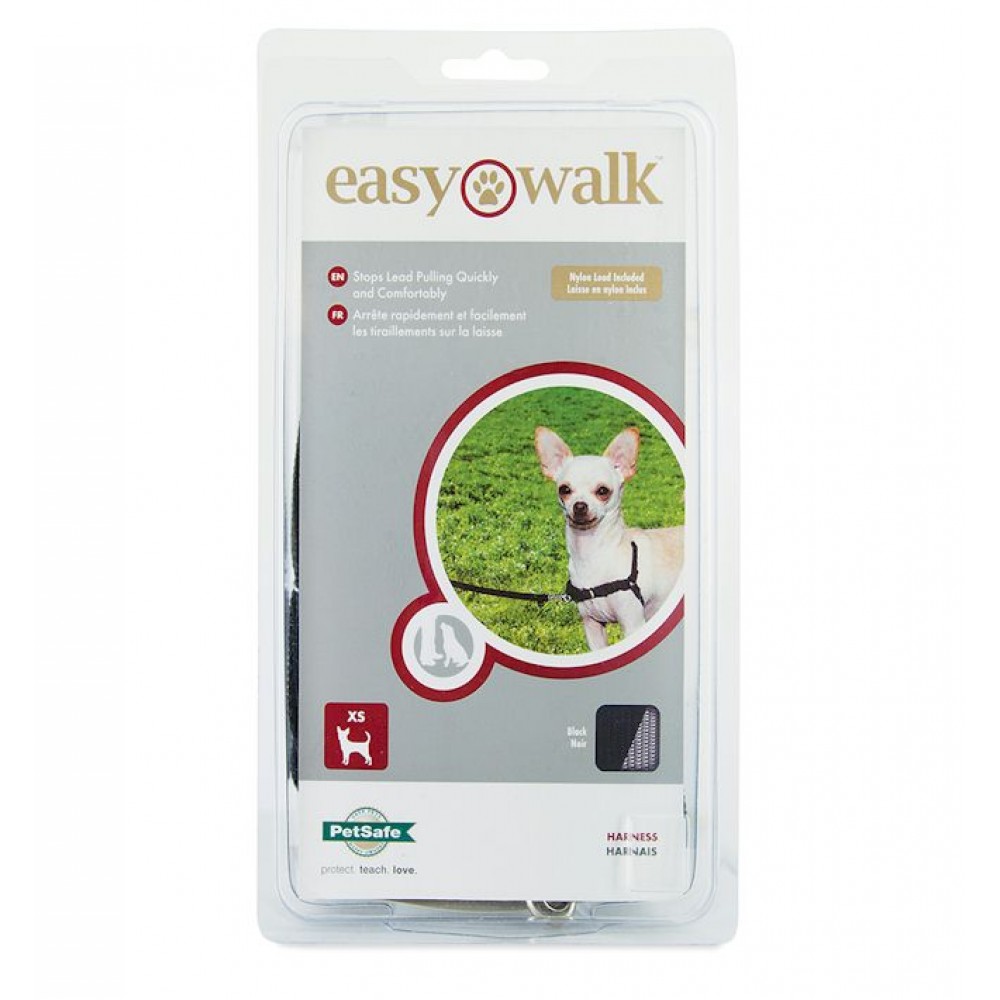 Easy Walk Harness Extra Small - Black Small Dog Harness