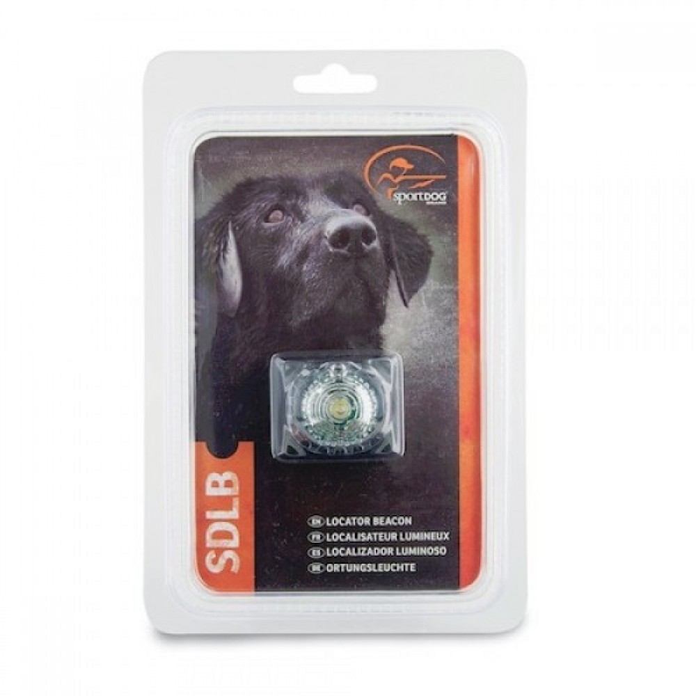 Waterproof LED Dog Collar Light for Night Walks – White Beacon